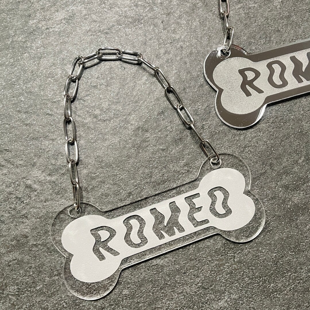 Dog Name Sign - Dog Bone Name Sign - Dog Gift - Dog Wall Sign- Dog ...