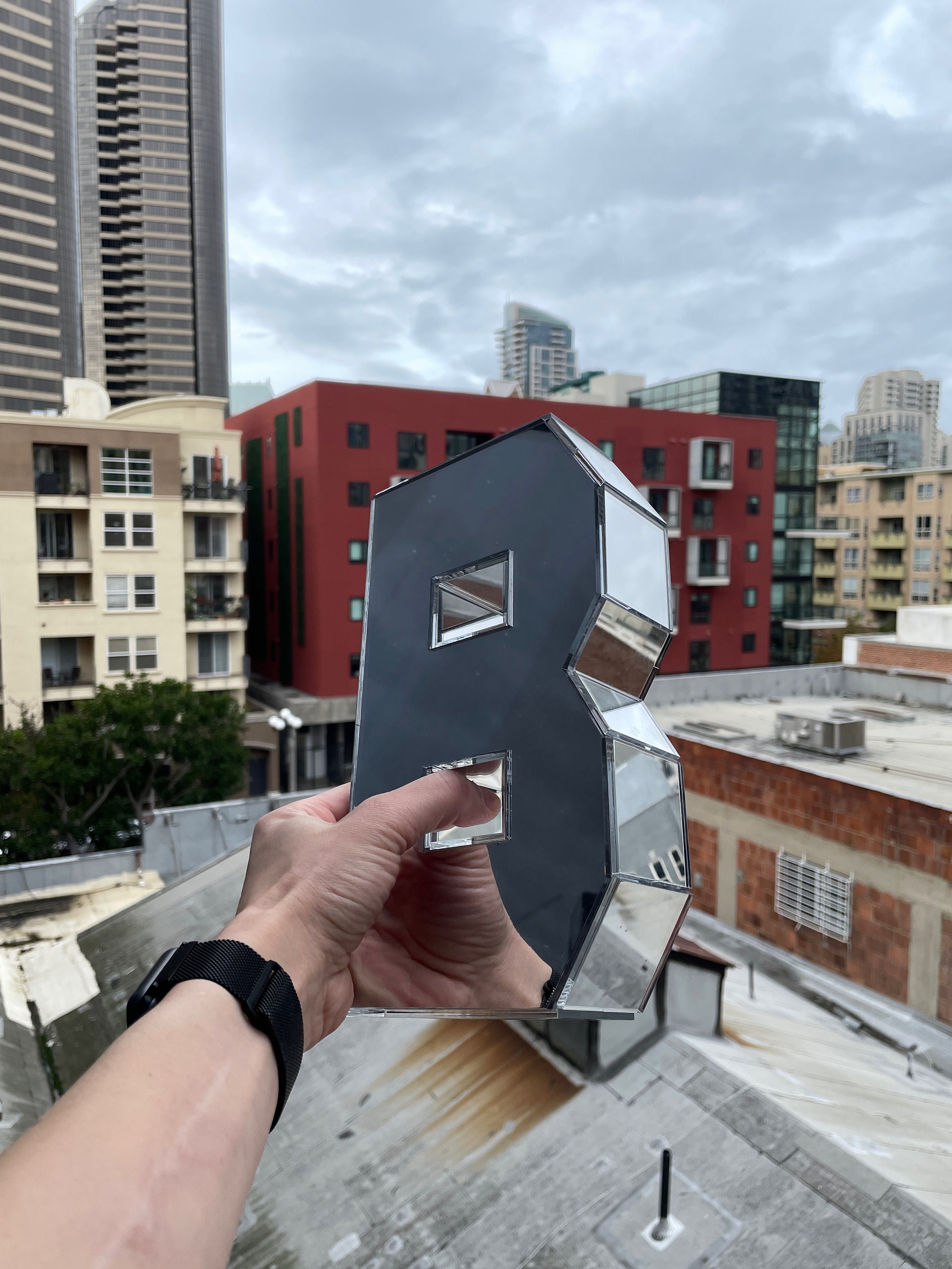 Mirror Letter and Numbers - Etsy