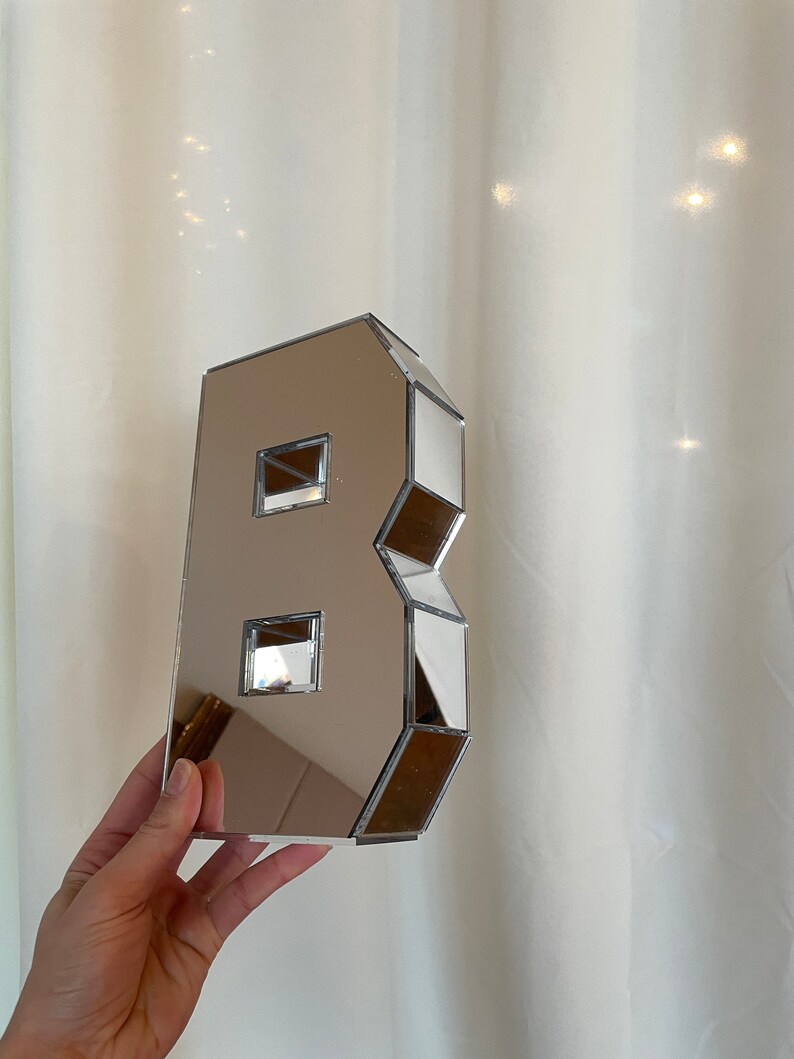 Mirror Letter and Numbers - Etsy
