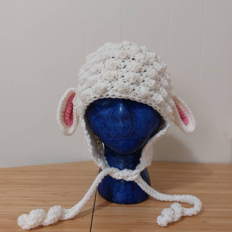 Crochet Lamb Hat - Etsy