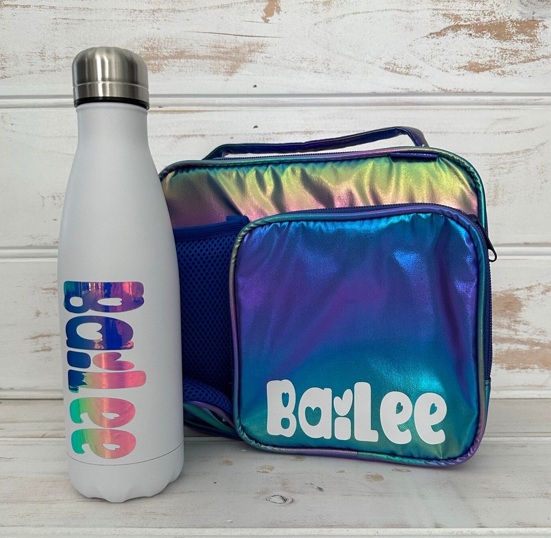 Personalised Lunch Box & Drink Bottle Set | Personalised School ...