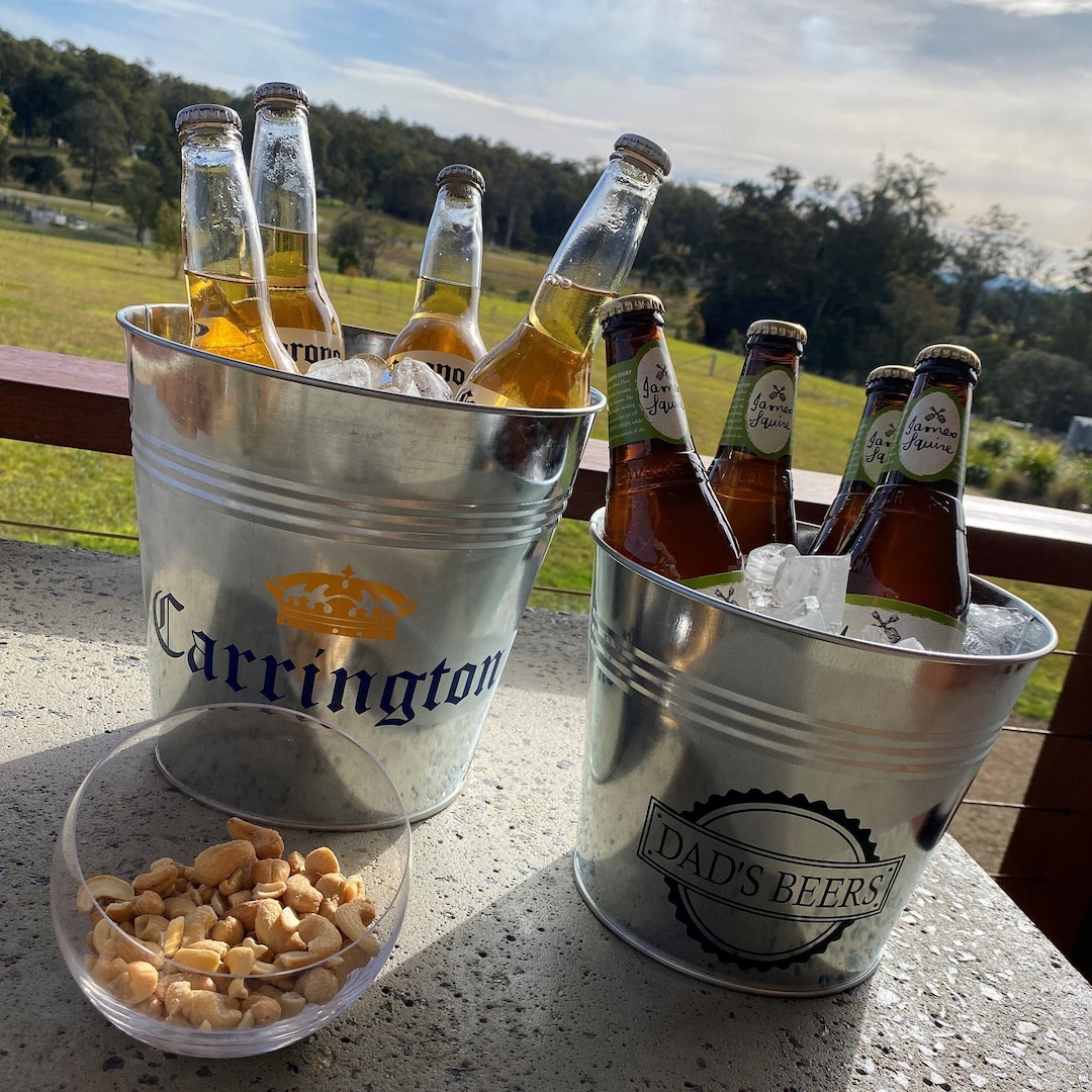 Personalised Ice Bucket | Beer Bucket | Beer Storage | Father’s Day ...
