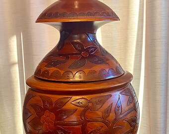 Hand Carved Mahogany | Etsy