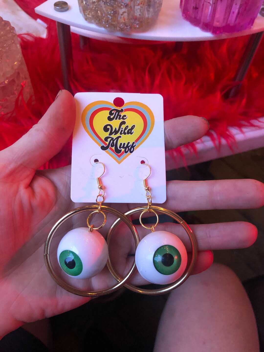 Eyeball Earings - Etsy