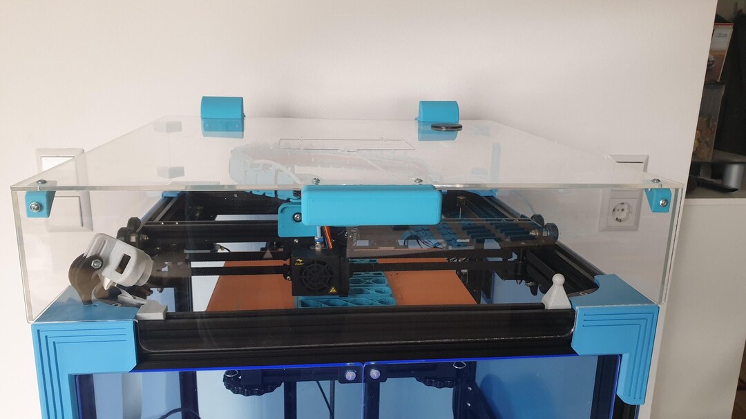 Creality Ender 6 Top Cover / Hood for 3D Printer, Closed Build Space ...