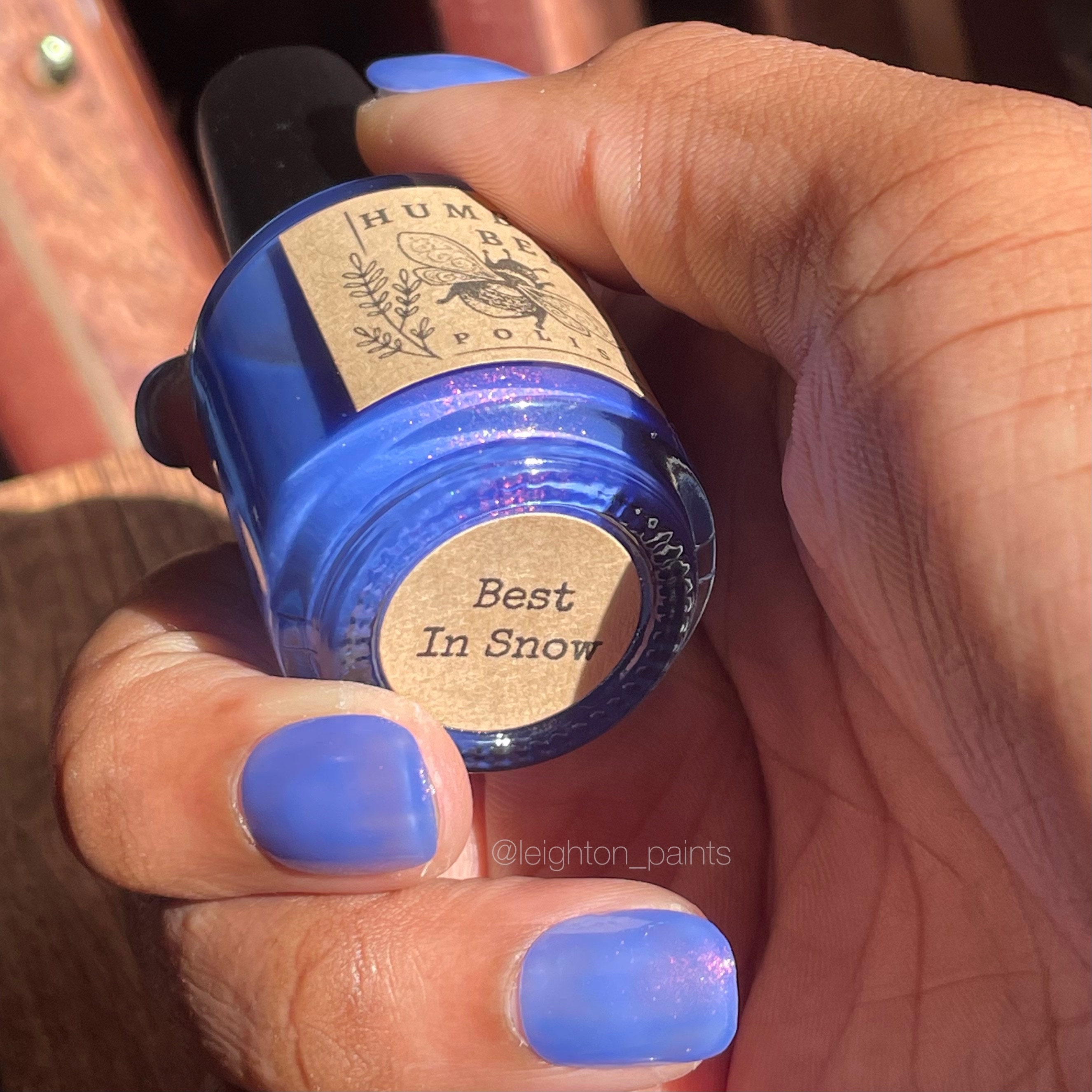 Best in Snow Humble Bee Polish Winter Release 2023 Indie Artisan ...