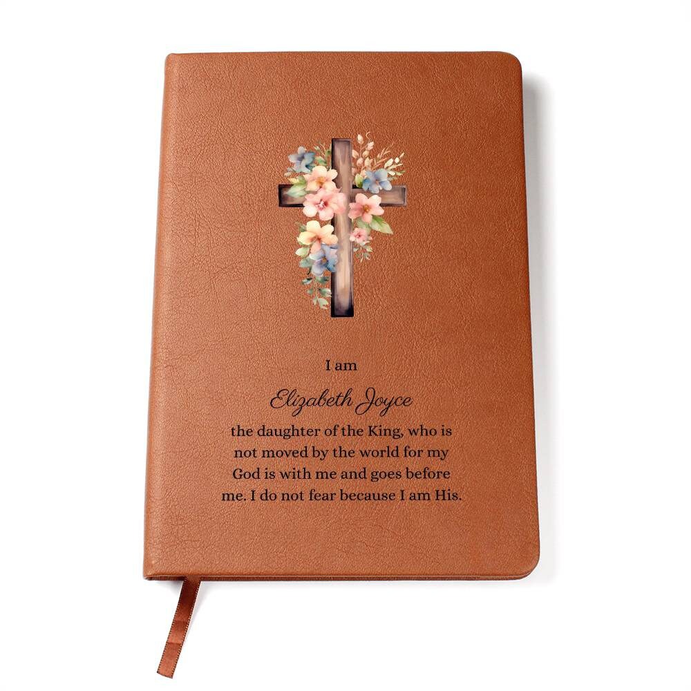 Confirmation Gift for Girls, Daughter of the King, Personalized Leather ...