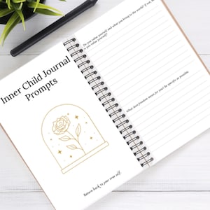 Inner Child Journal Questions, Printable Workbook, Inner Child ...