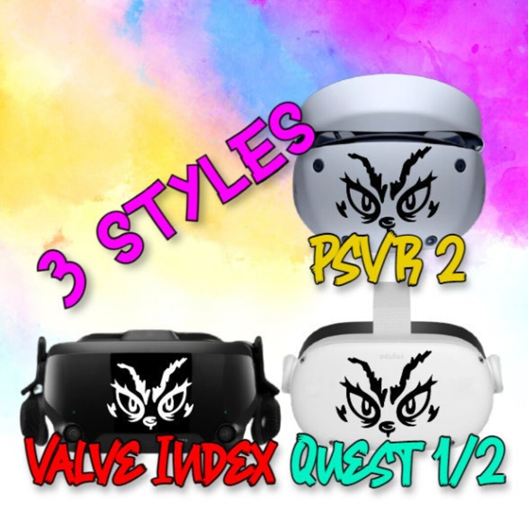 Green Man Meta Quest 2 PSVR2 Valve Index Decals - Etsy