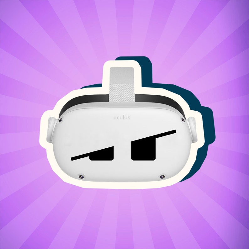 Side Eye Meta Quest 2 PSVR2 Meta Quest 3 Valve Index Decals - Etsy