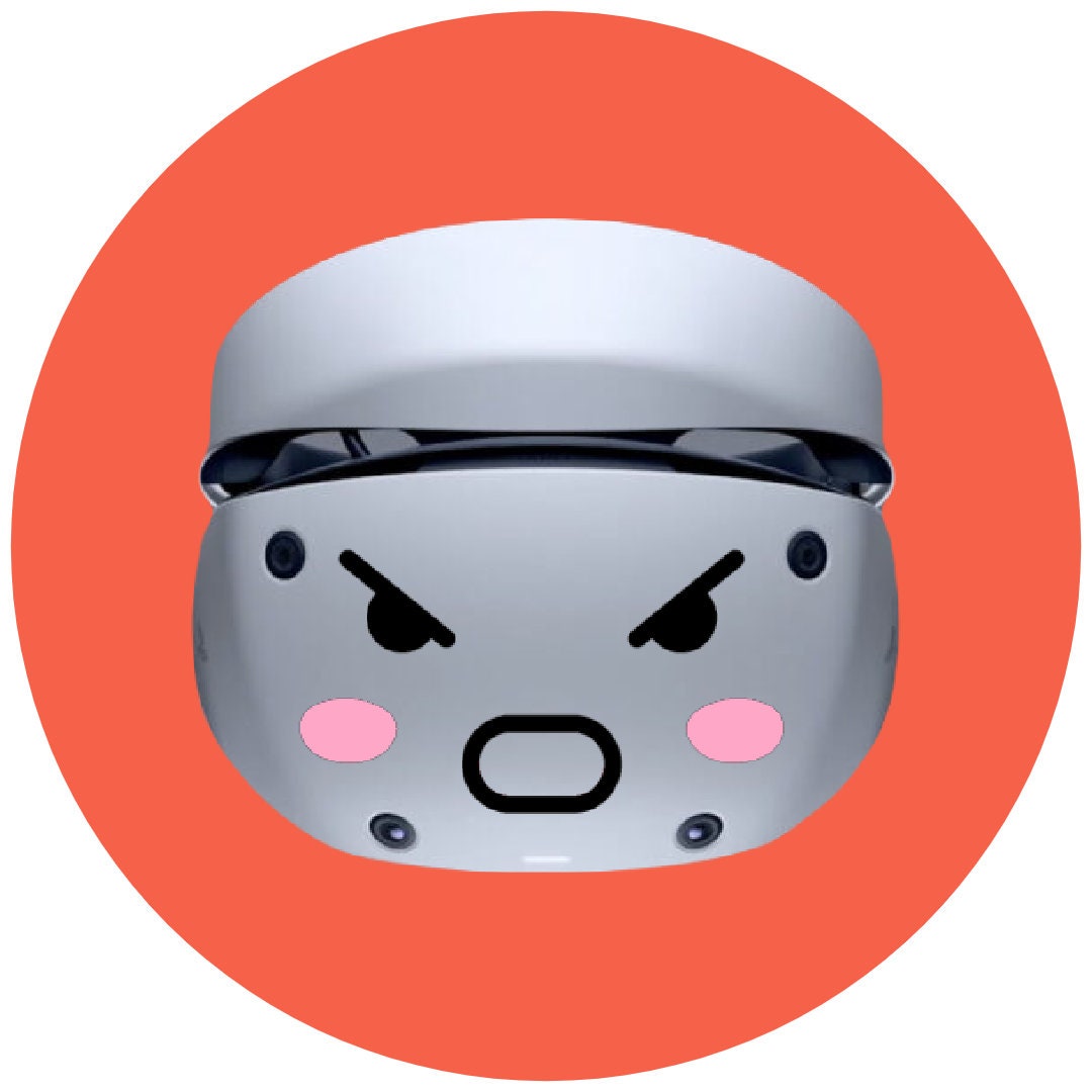 Uwu Mad Face Meta Quest 2 and Meta Quest Pro and PSVR2 - Etsy Canada