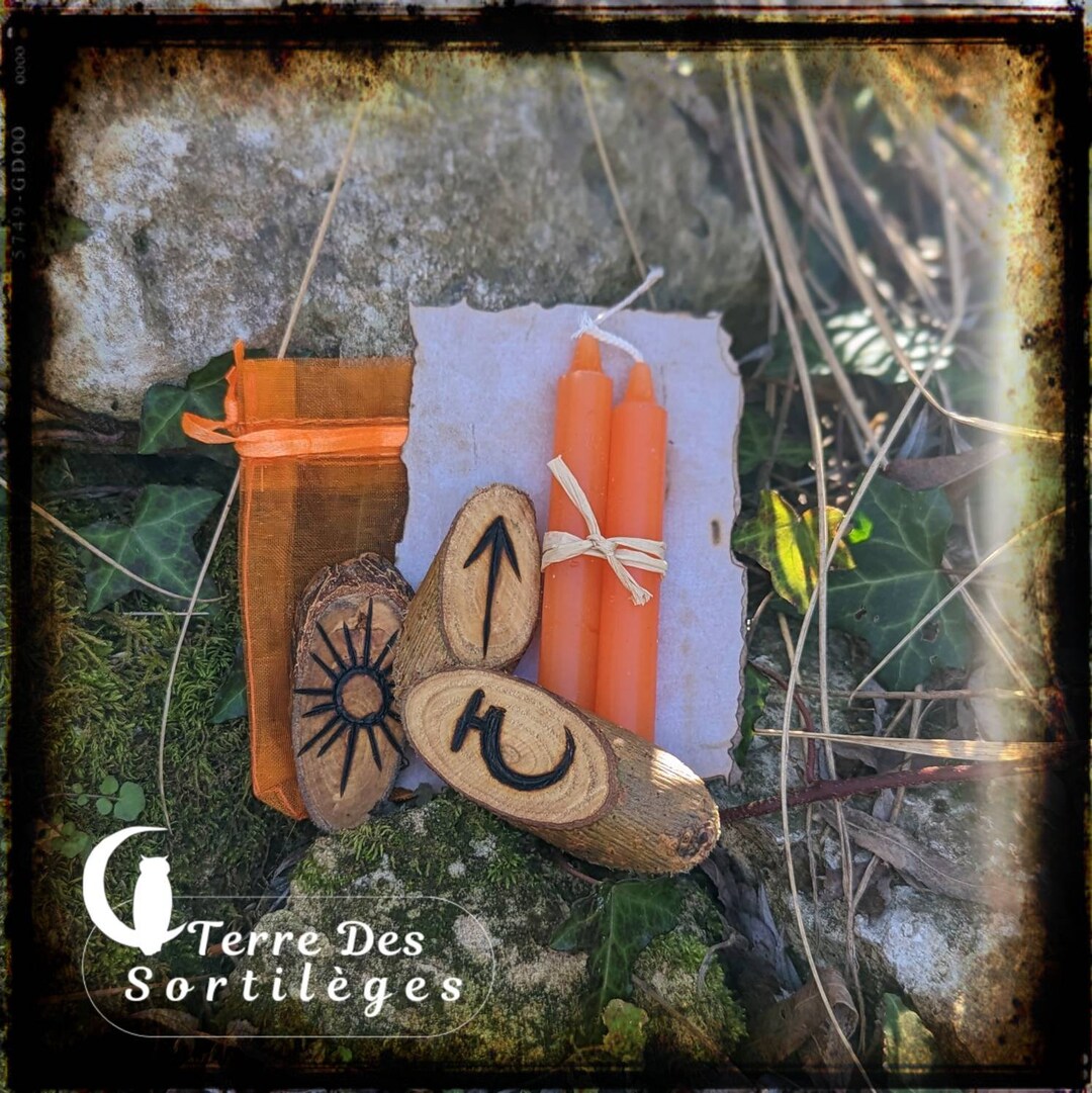 Ritual Kit 3 Witch Runes Project Expansion Two Spell Candle - Etsy