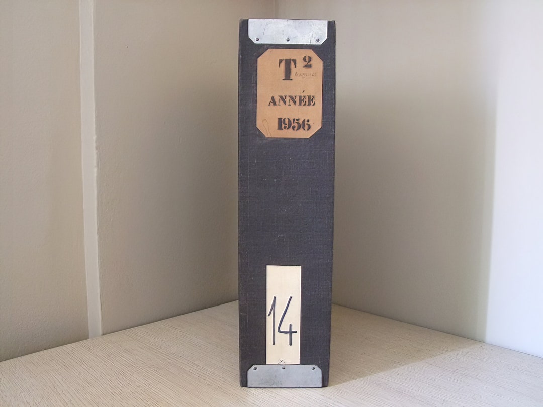 Old French Textile Sample Book // T2 Chemises ANNÉE 1956 // Number 14 ...