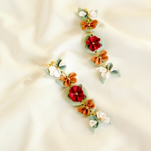 Encanto Moon Phase Earrings, Floral Moon Earrings | Spring Floral ...