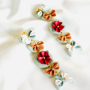 Encanto Moon Phase Earrings, Floral Moon Earrings | Spring Floral ...