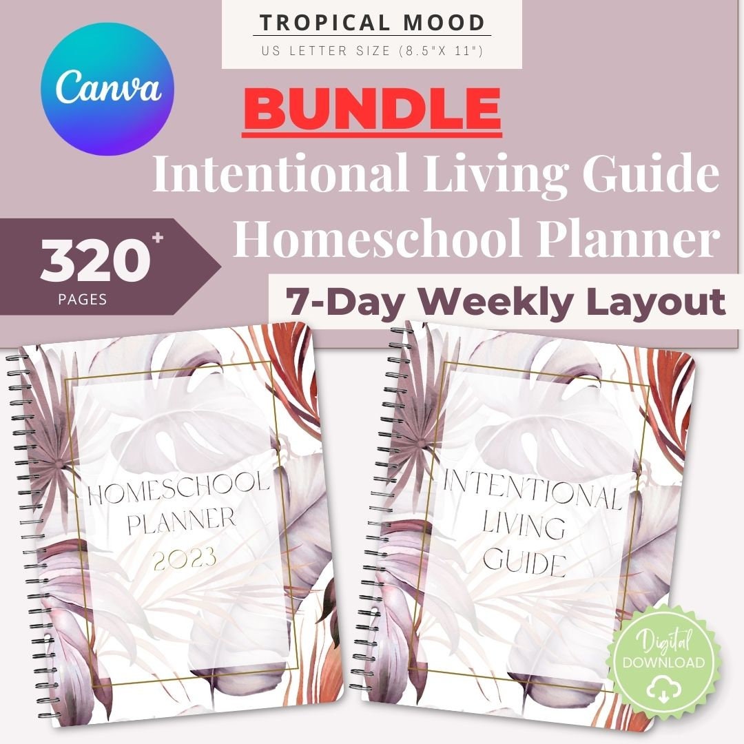 Ultimate Printable Planner BUNDLE | Printable Homeschool Planner ...