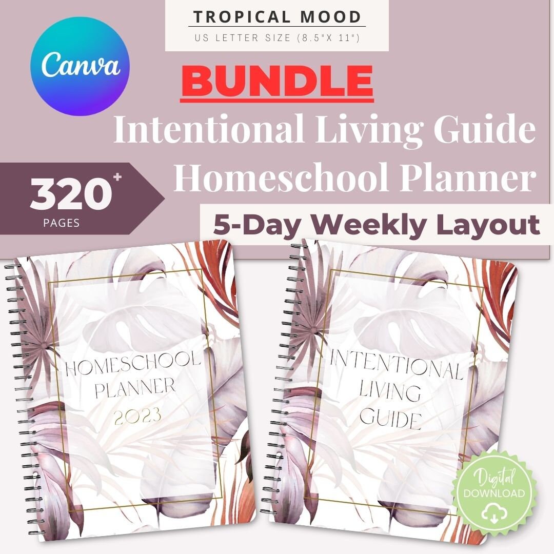 Ultimate Printable Planner BUNDLE | Printable Homeschool Planner ...