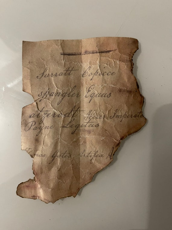 National Treasure Book Of Secrets Prop