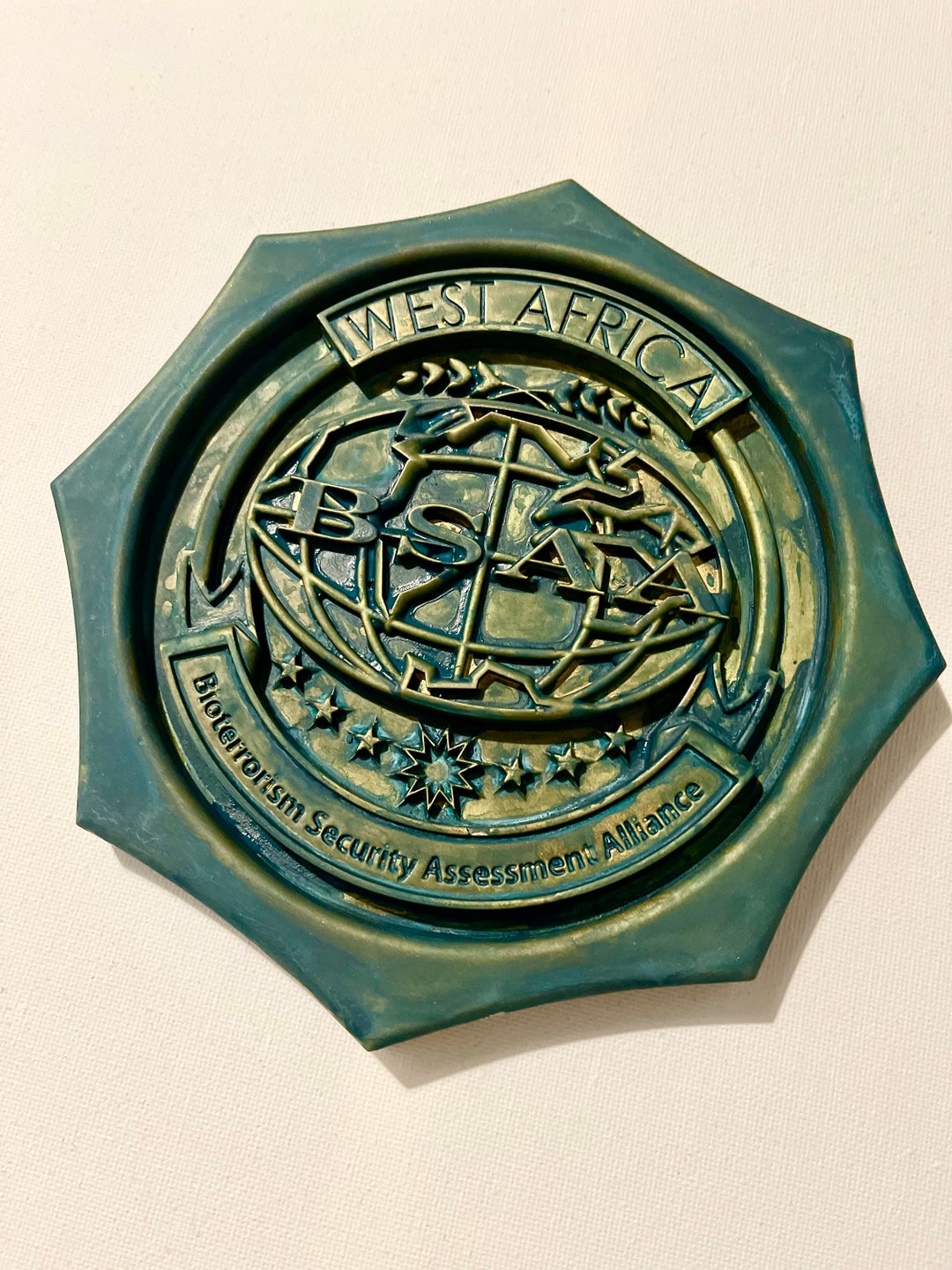 Resident Evil 5 BSAA Emblem 180mm Porcelain - Etsy