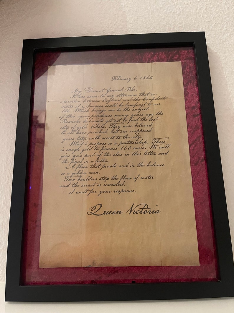 Movie Prop Replica national Treasure Book of Secrets - Etsy