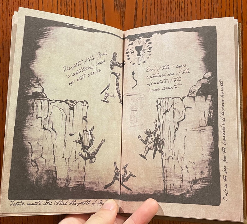 Movie Prop Replica Indiana Jones Inspired Diary Grail Diary - Etsy