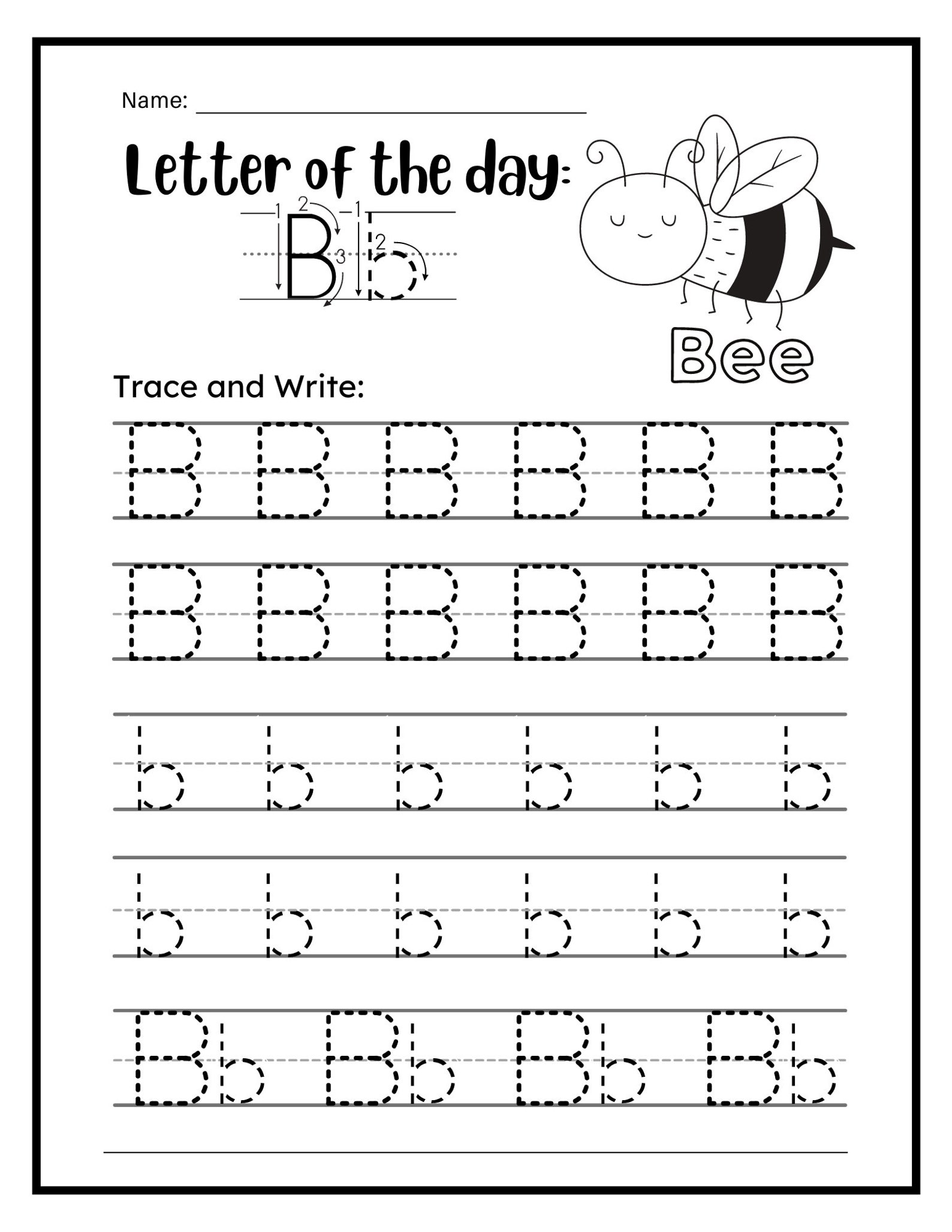 Alphabet Tracing Worksheets | Preschool Printable Worksheet | ABC ...