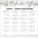 Editable and Printable 2024-2025 Calendar Customizable Monthly Planner ...