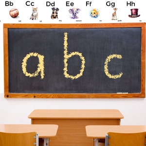 Alphabet Posters | Montessori | Classroom | Educational | Learning ...