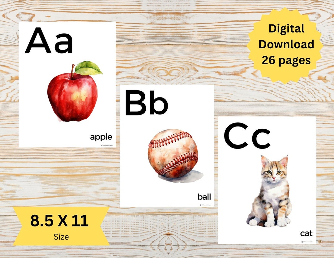 Alphabet Posters | Montessori | Classroom | Educational | Learning ...
