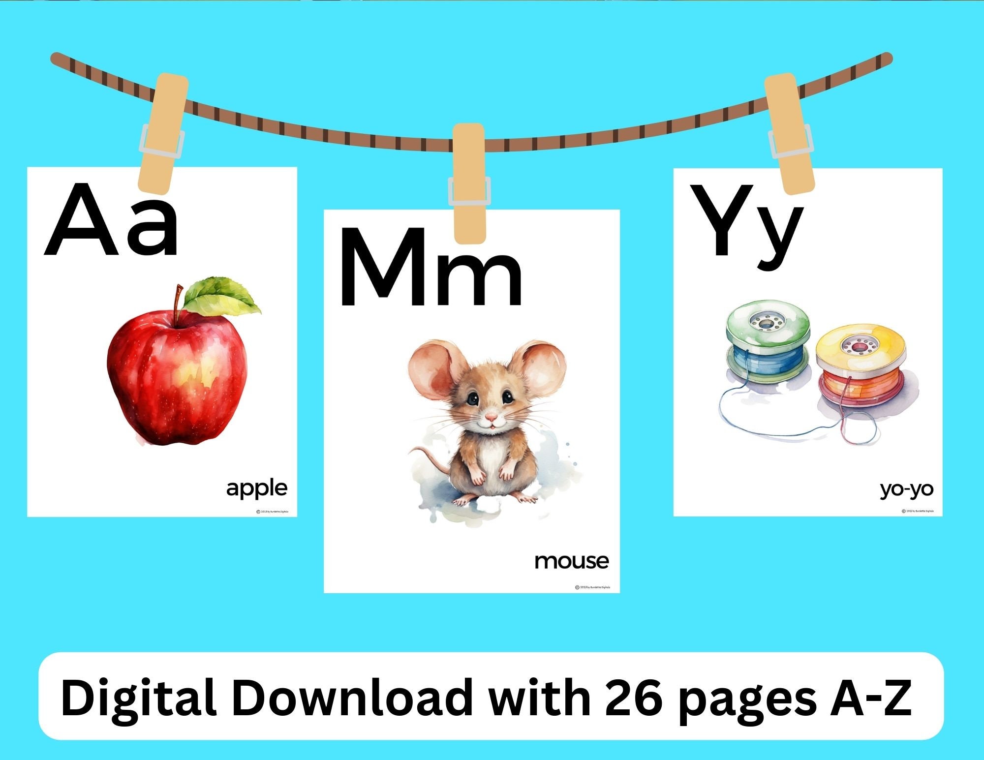 Alphabet Posters | Montessori | Classroom | Educational | Learning ...