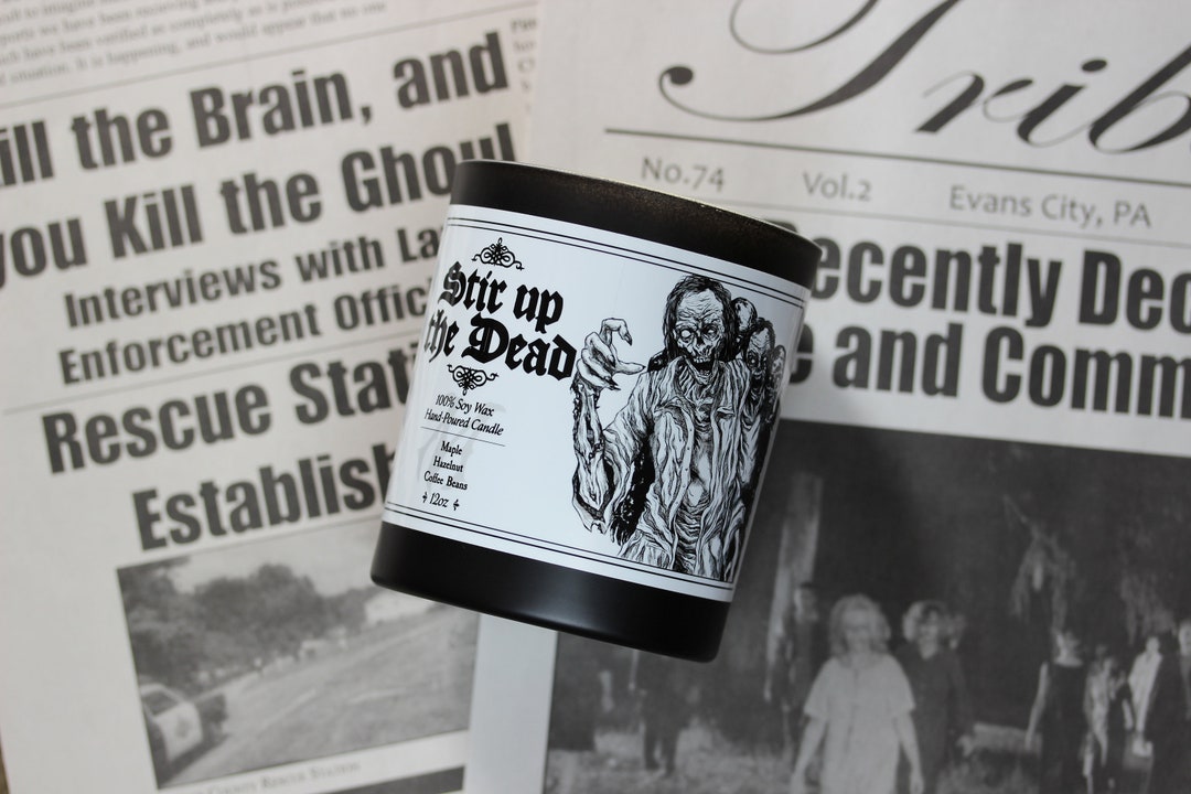 Stir up the Dead | Zombie Candle | Zombies | Walking Dead | Undead ...