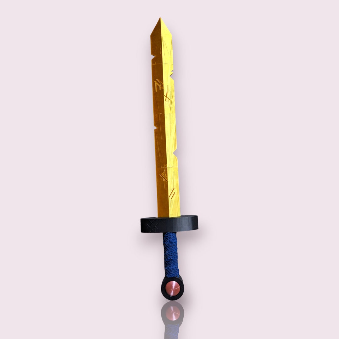 Finn's Golden Sword of Battle 'scarlet - Etsy