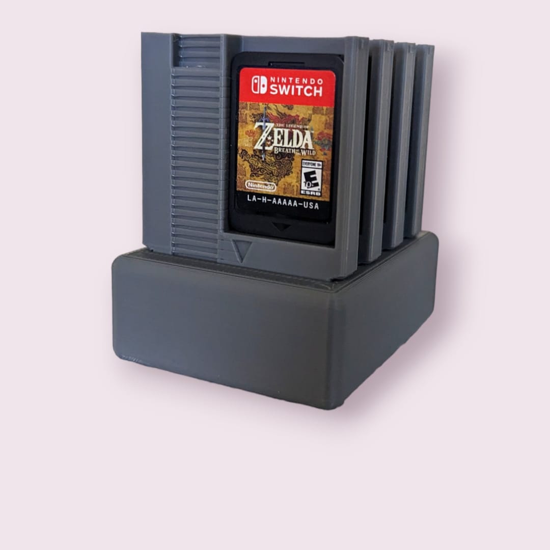 Retro NES Cartridge Game Storage for Nintendo Switch Games - Etsy