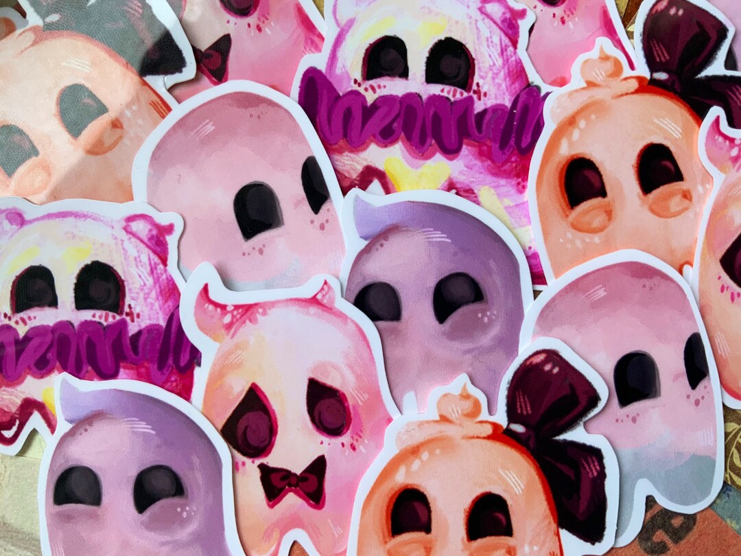Ghost Sticker Pack - Etsy
