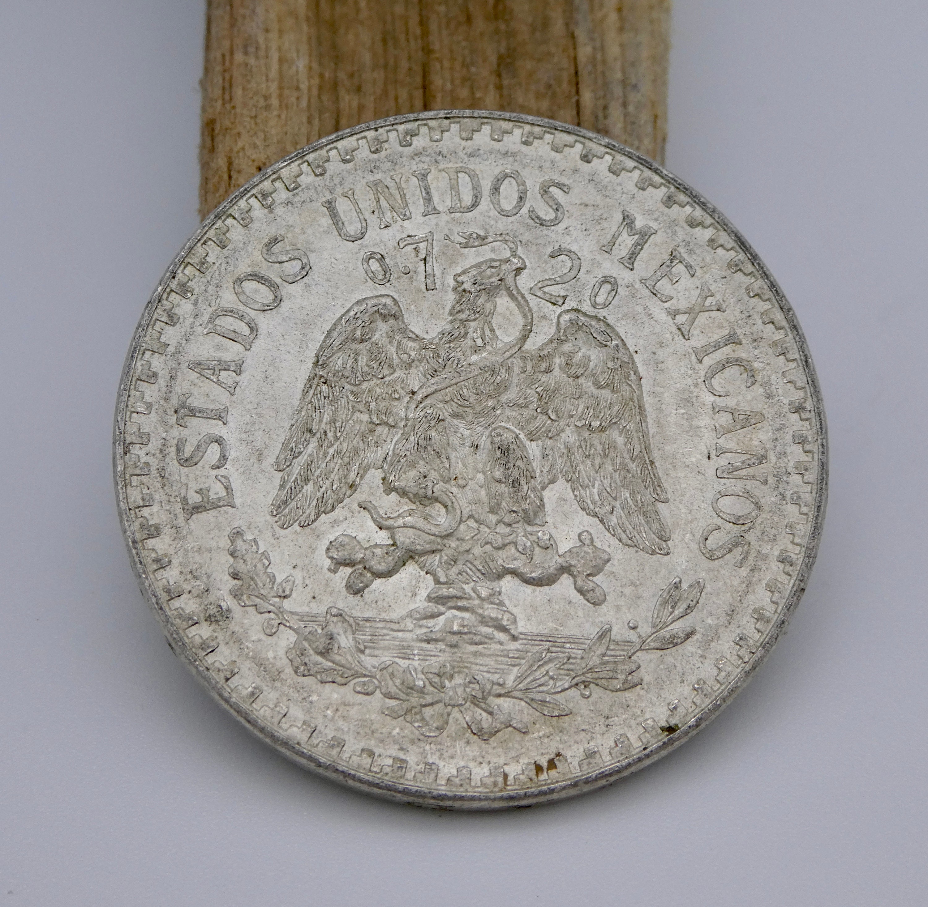 1934 Mexican Peso Silver Coin, Un Mexican Peso 0.720 Silver, 1934 ...