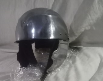 Secutor Gladiator Helmetcombat Helmetbattle Ready Helmgalea - Etsy