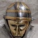 Handmade Imperial Gallic Mask Galea Helmet,roman Helmet With Face Mask ...