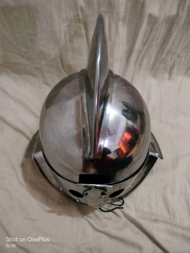 Secutor Gladiator Helmet,combat Helmet,battle Ready Helm,galea Helmet ...