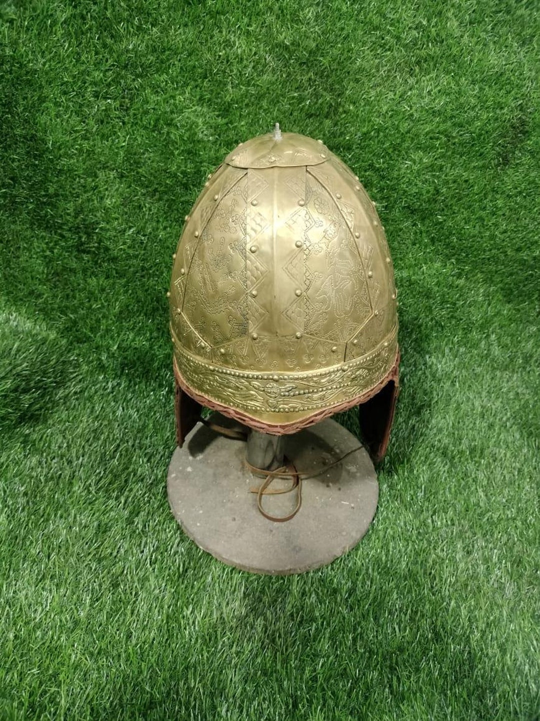 Late Roman Spangenhelm Helmet,anglo Saxon Helmet,larp Helmet,best ...