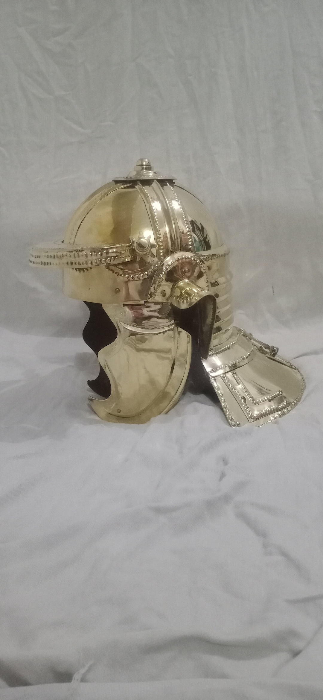 Brass Roman Niedermörmter Helmet, 67cm, Reenactment Kit - Etsy