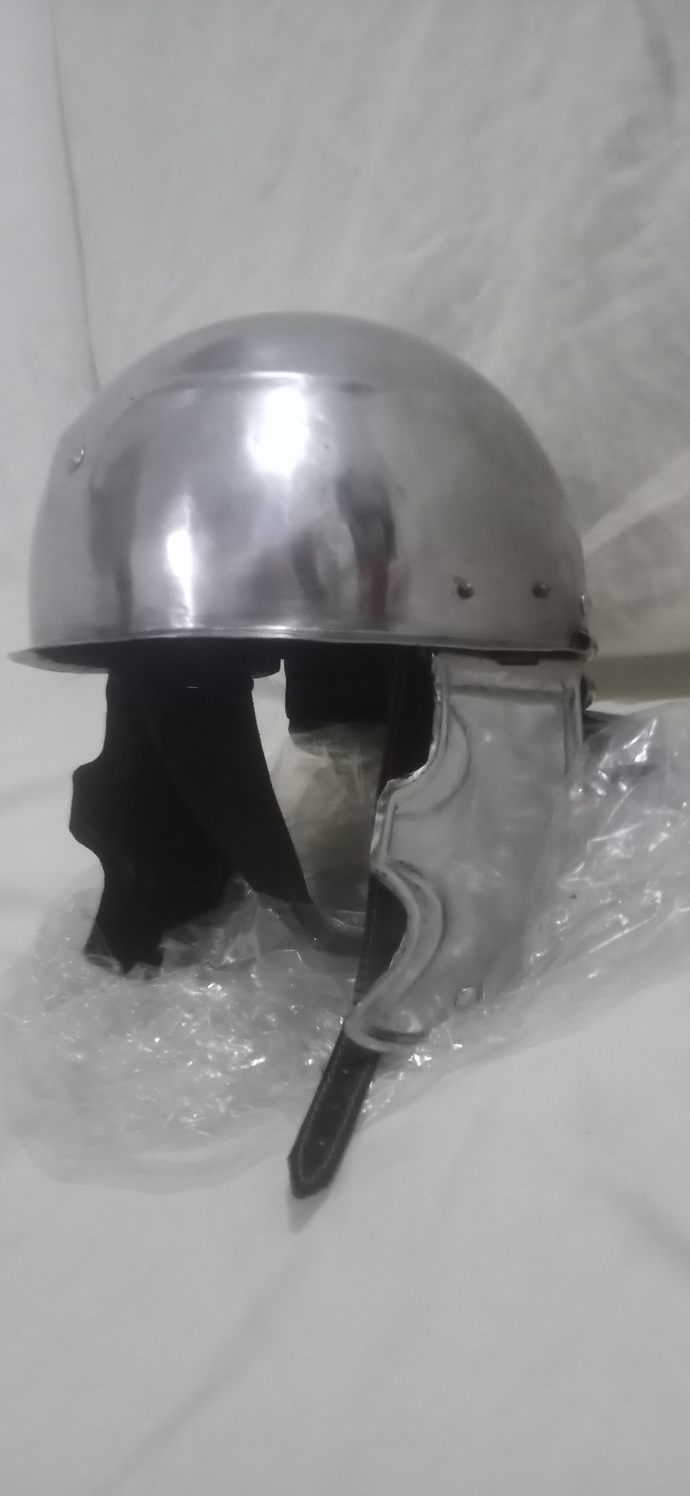 Celtic 'PORT BEI NIDAU' Helmet Steel,greek Celtic Helmet,18g Mild Steel ...