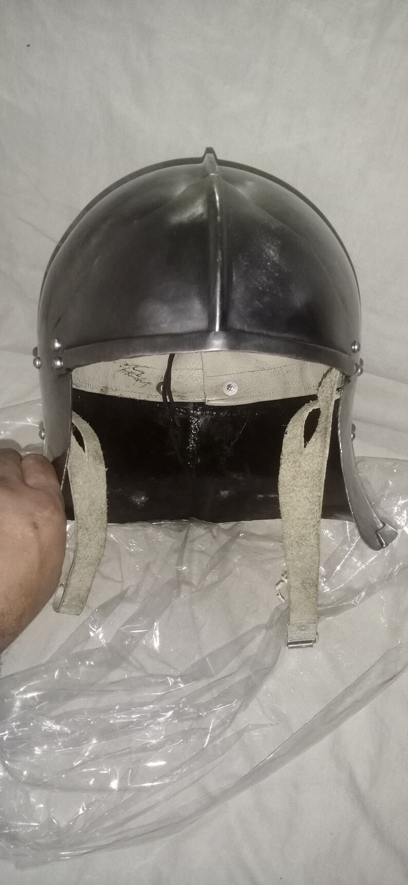 15th Century German Archer s Sallet 1 5mm Steel Helmet For