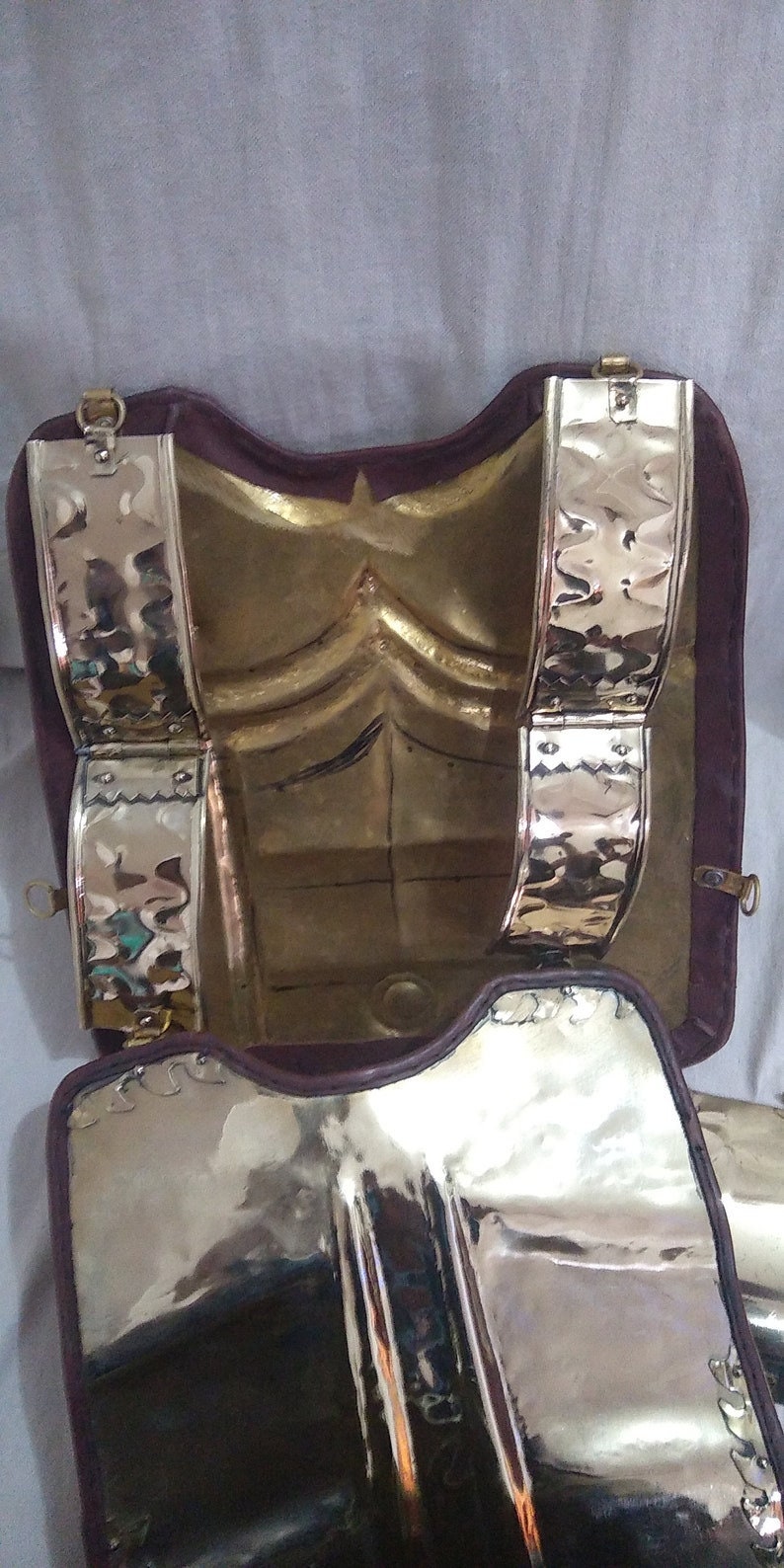 Gladiator Greek Body Armour,roman Samnite Trefoil Cuirass,greek Chest ...