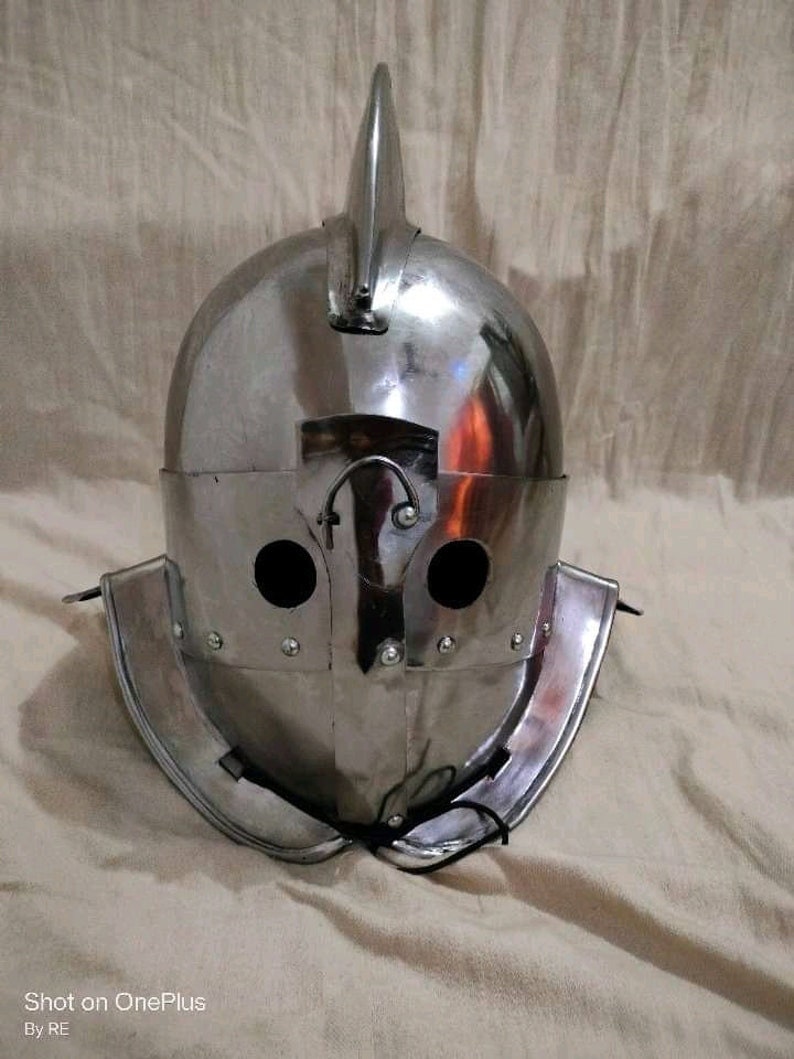 Secutor Gladiator Helmet,combat Helmet,battle Ready Helm,galea Helmet ...