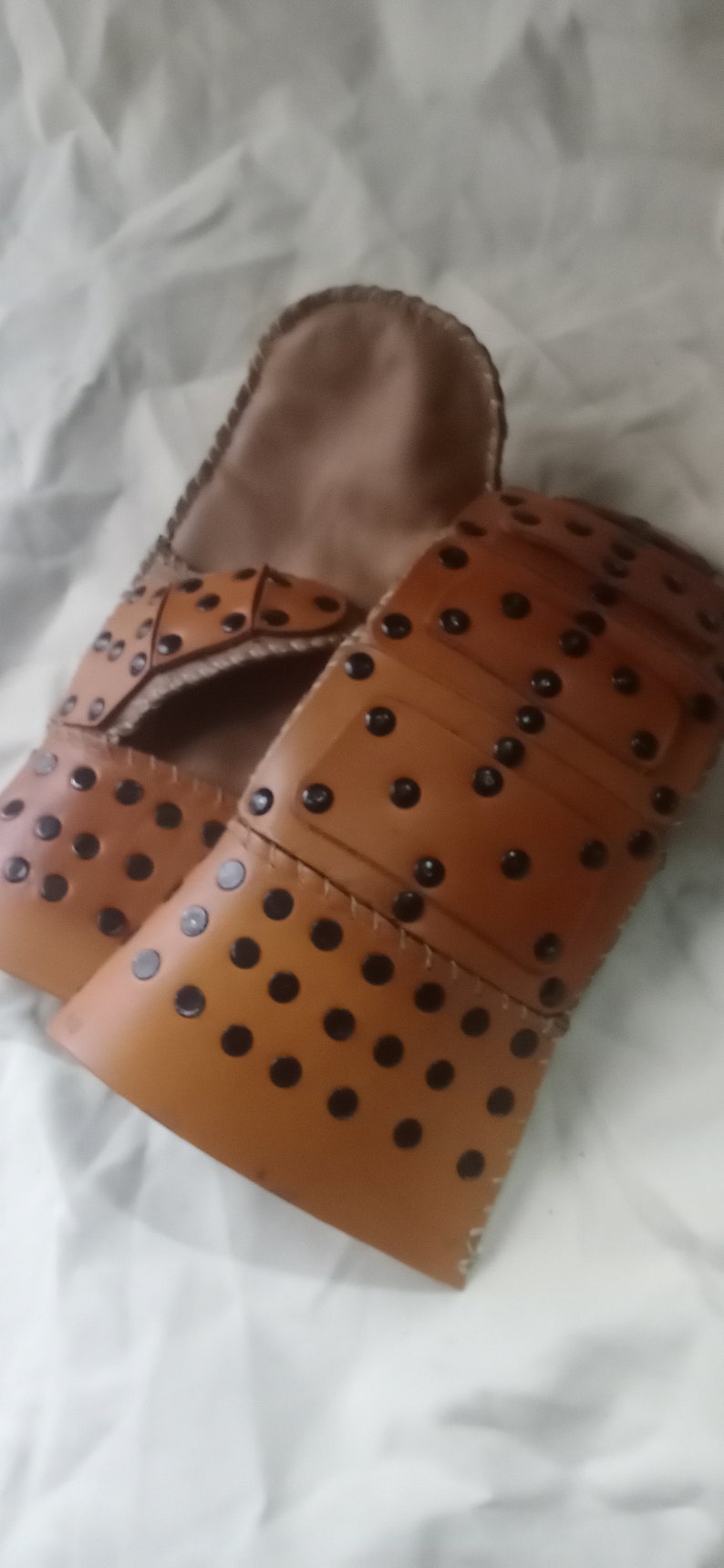 Pair Combat Gauntlets,viking Leather Gauntlets,battle Ready Leather ...