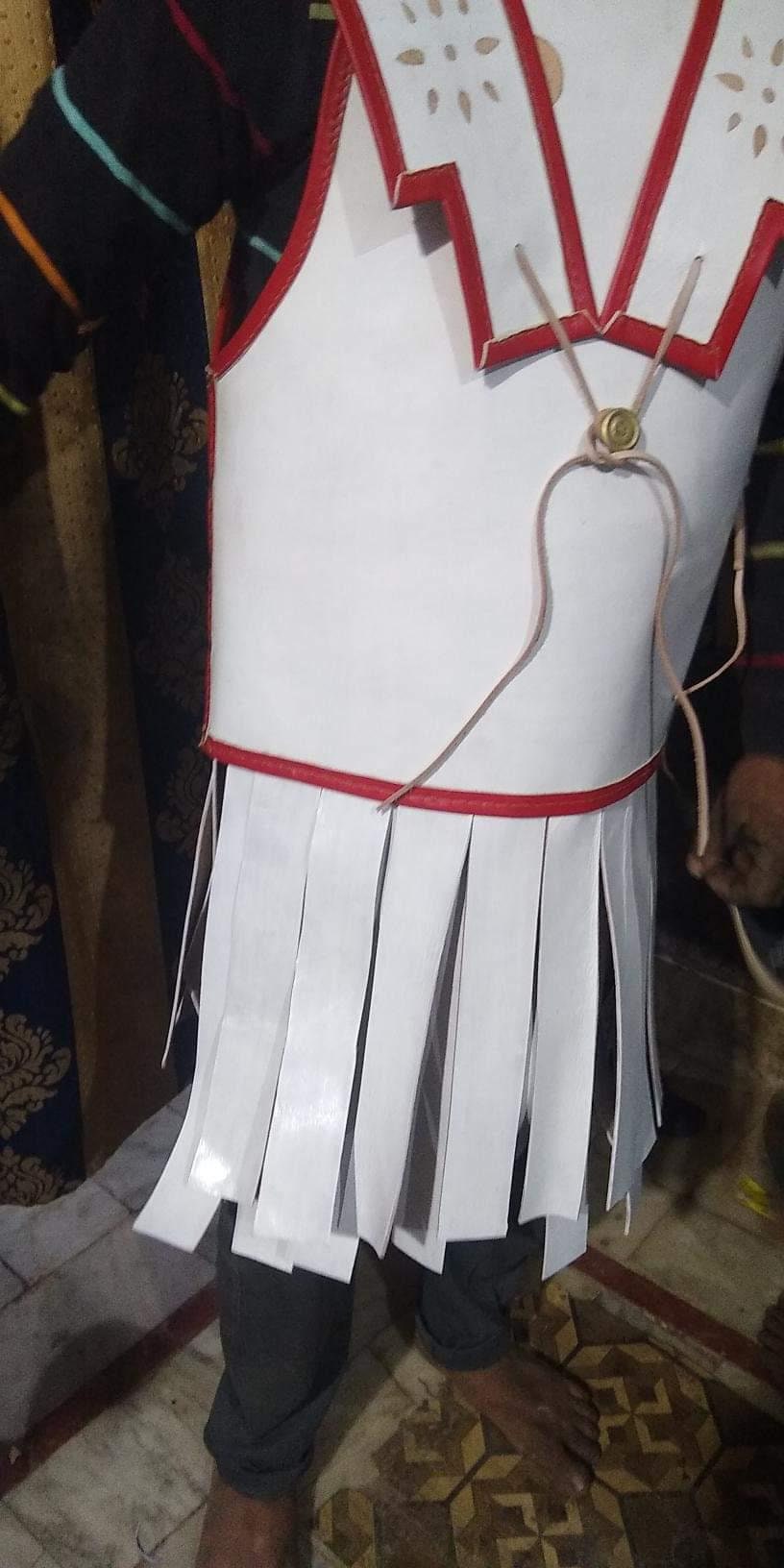 Linothorax,greek Hoplite Leather Body Armour, Roman Greek Reenactment ...