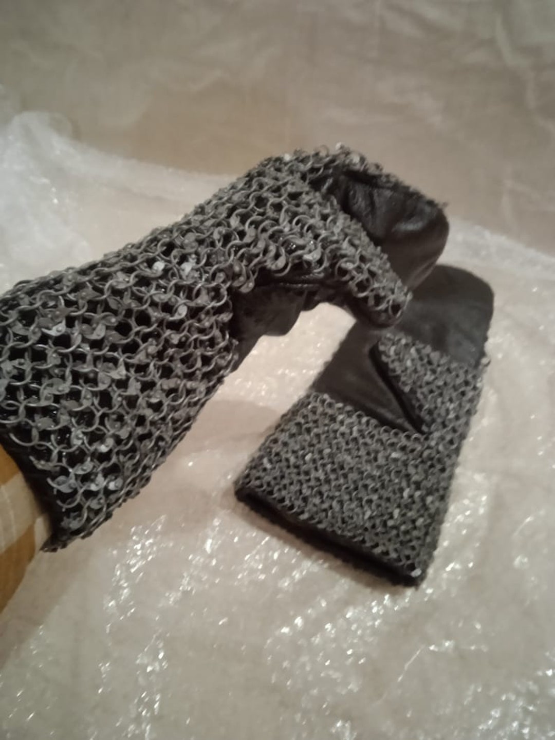 Chainmail Gaunlets,combat Gaunlets,viking Gaunlets,medieval Gloves Flat ...