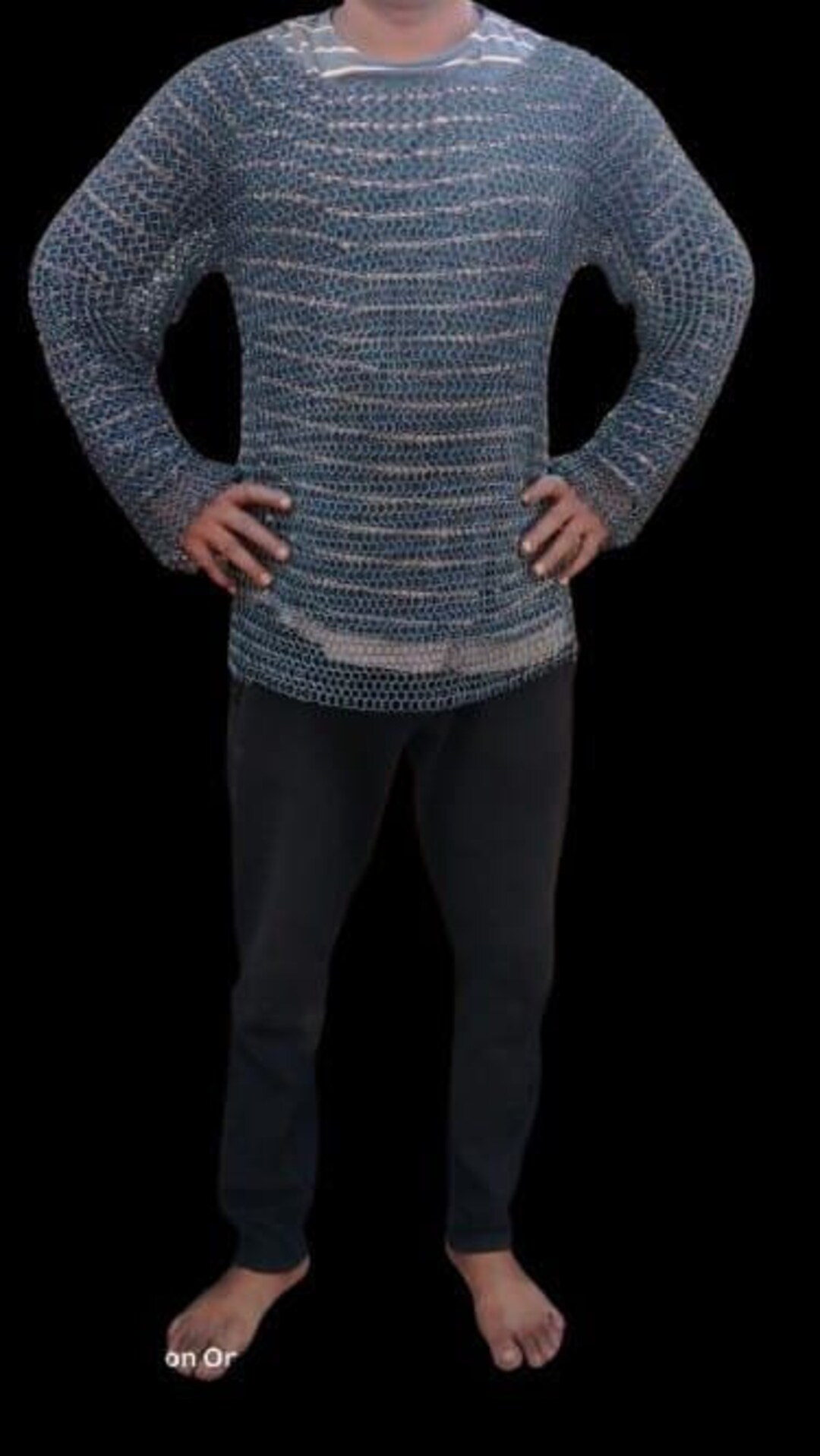 Warrior Chainmail Shirt,metalic Grey Chainmail Shirt,medium Size ...