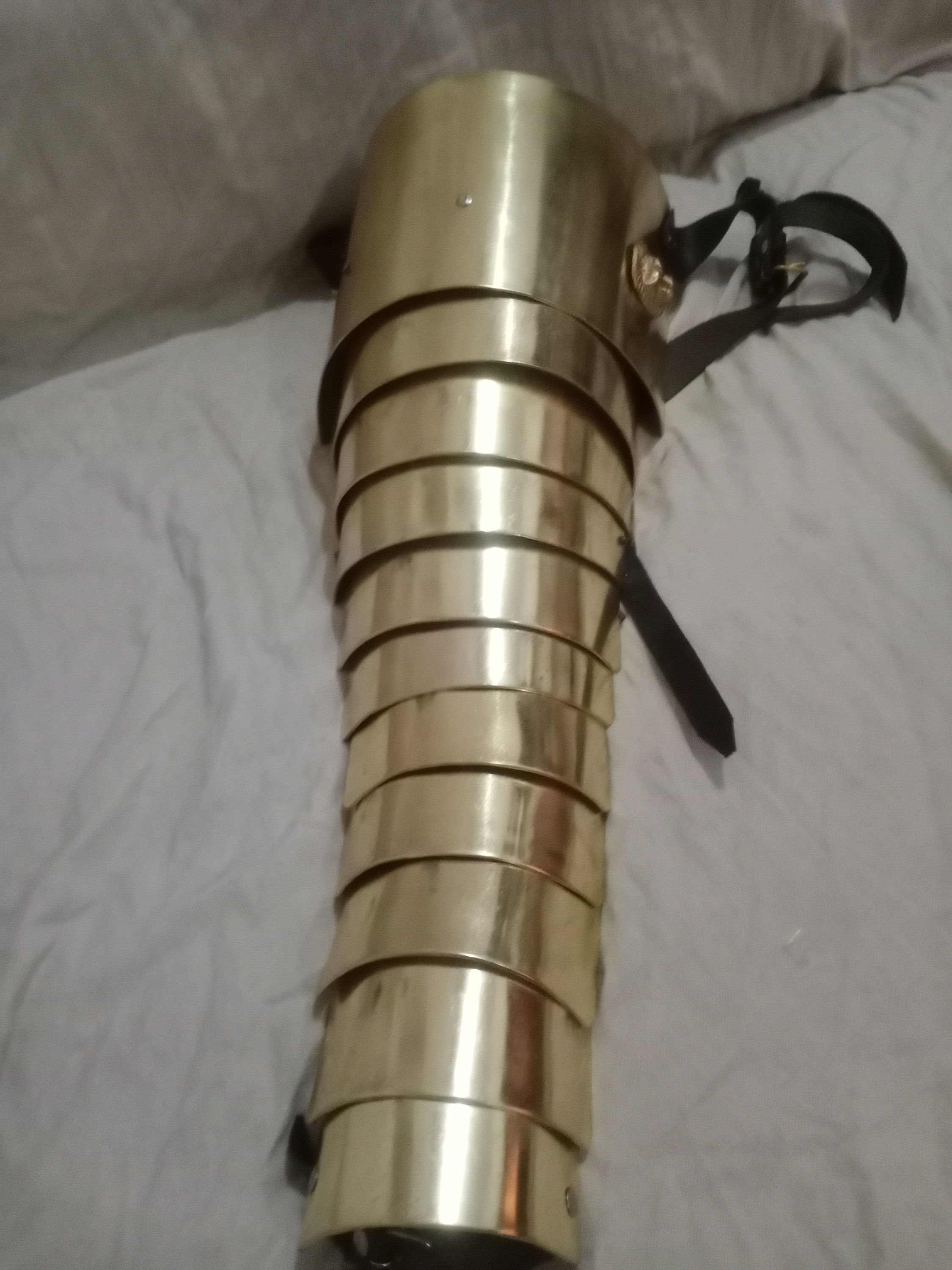 Gladiator Brass Manica 1.5mm,combat Monica,roman Gladiator Monica ...