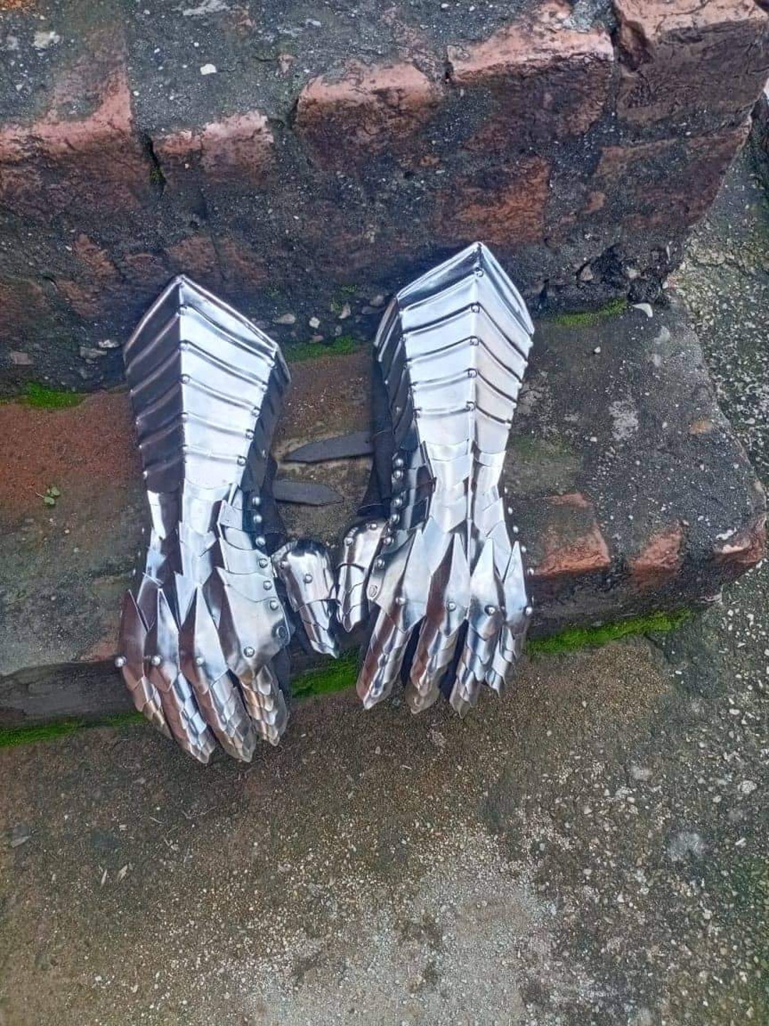 Handmade Larp Gauntlets,cosplay Gloves, Light Weight Mittens, - Etsy